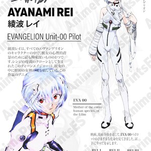 Neon Genesis Evangelion Rei Ayanami Poster - Etsy