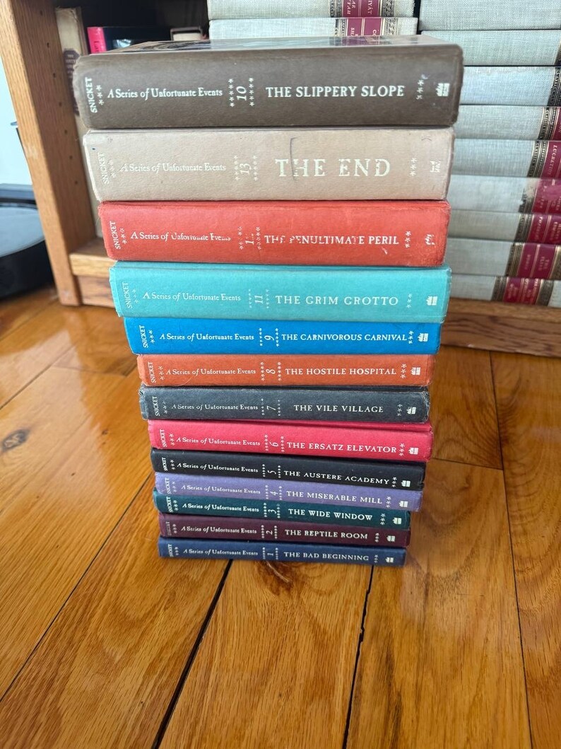 A Series of Unfortunate Events by Lemony Snicket - Etsy
