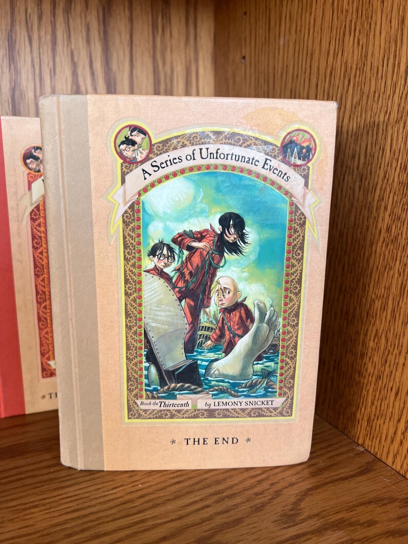 A Series of Unfortunate Events by Lemony Snicket 1 Book - Etsy