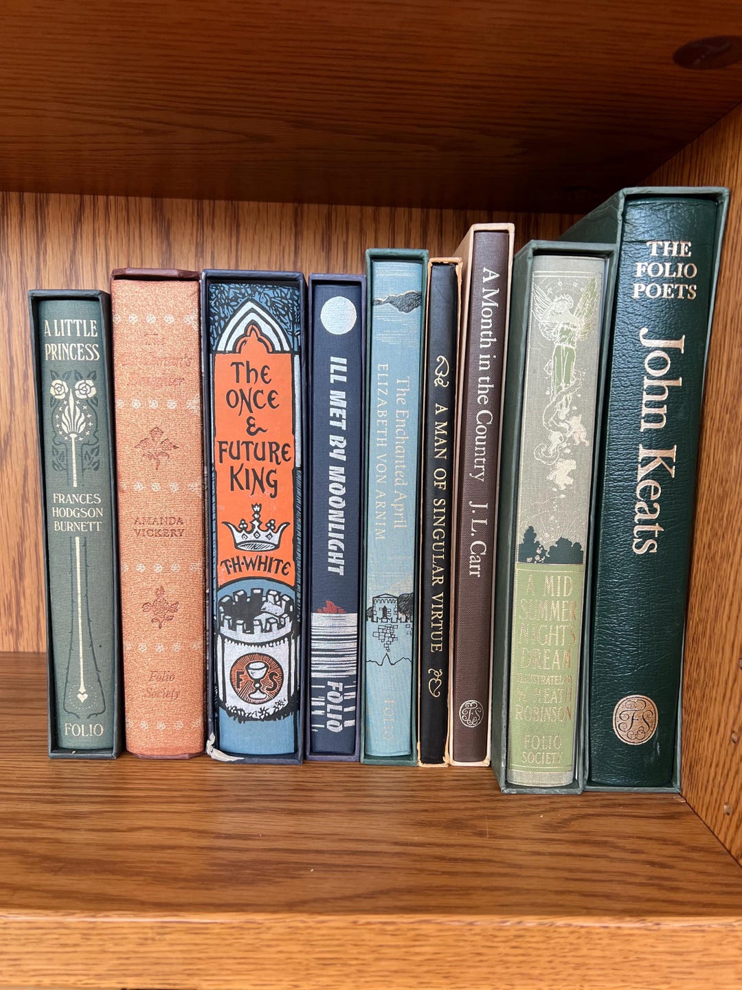Lot of 6 Classic Books Folio Society 2000 as New Illustrated Keats ...