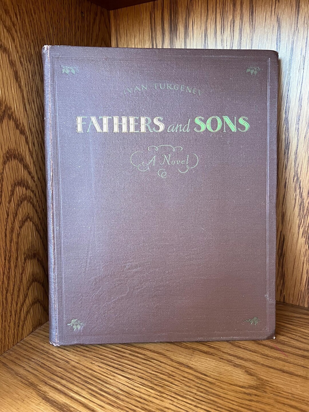 Fathers and Sons by Ivan Turgenev Illustrated / Antiques 3 Novels 1908 ...