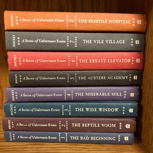 A Series of Unfortunate Events by Lemony Snicket - Etsy
