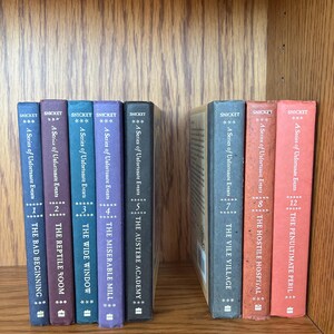 A Series of Unfortunate Events by Lemony Snicket - Etsy