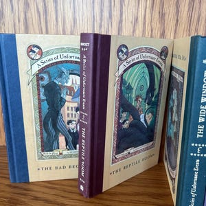 A Series of Unfortunate Events by Lemony Snicket - Etsy