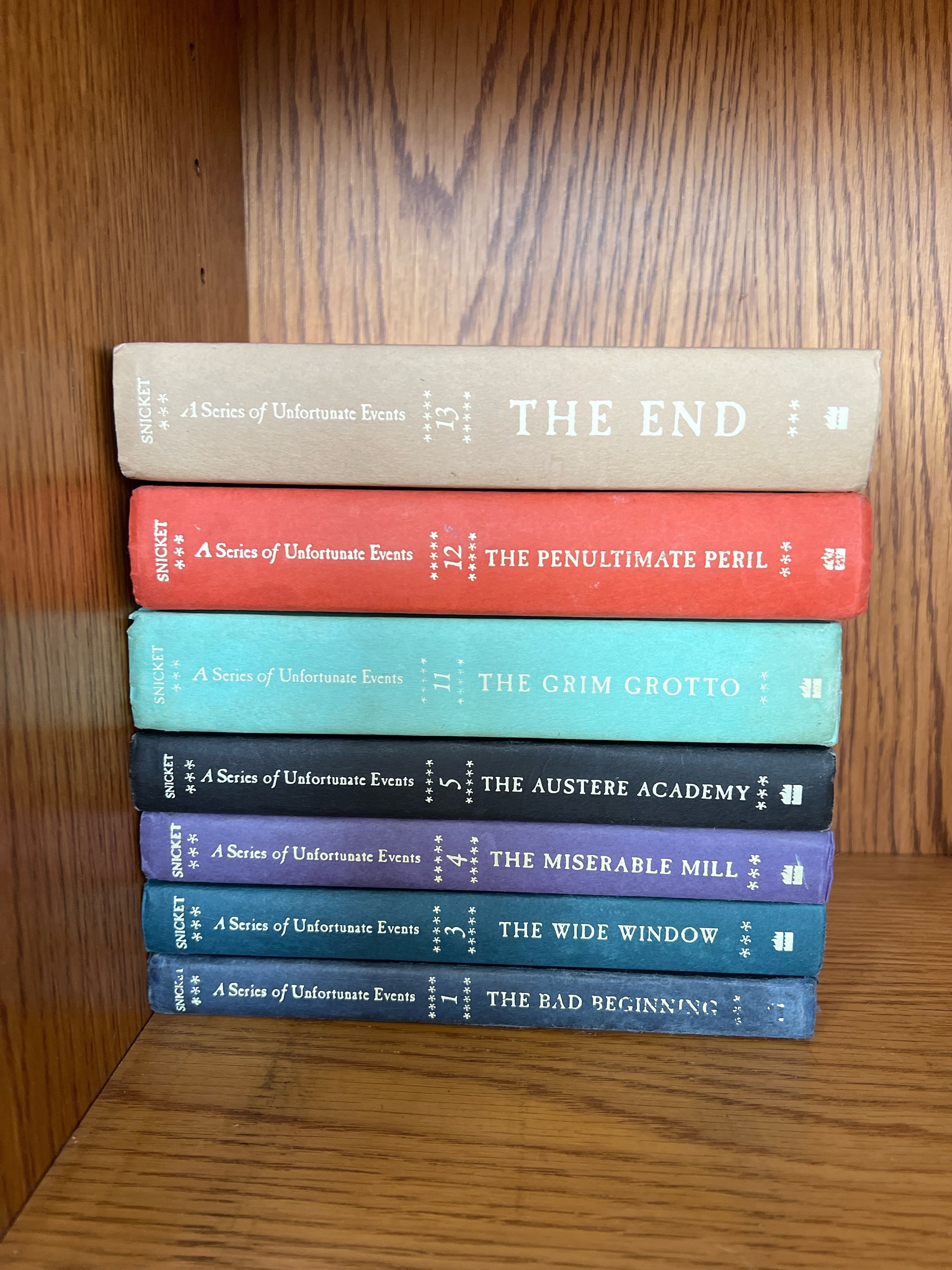 A Series of Unfortunate Events by Lemony Snicket - Etsy