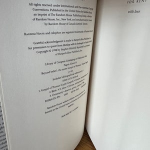 Beyond Belief the Secret Gospel of Thomas by Elaine Pagels as New - Etsy