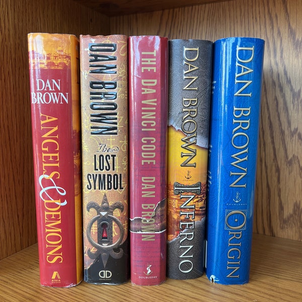 Dan Brown Books - Etsy