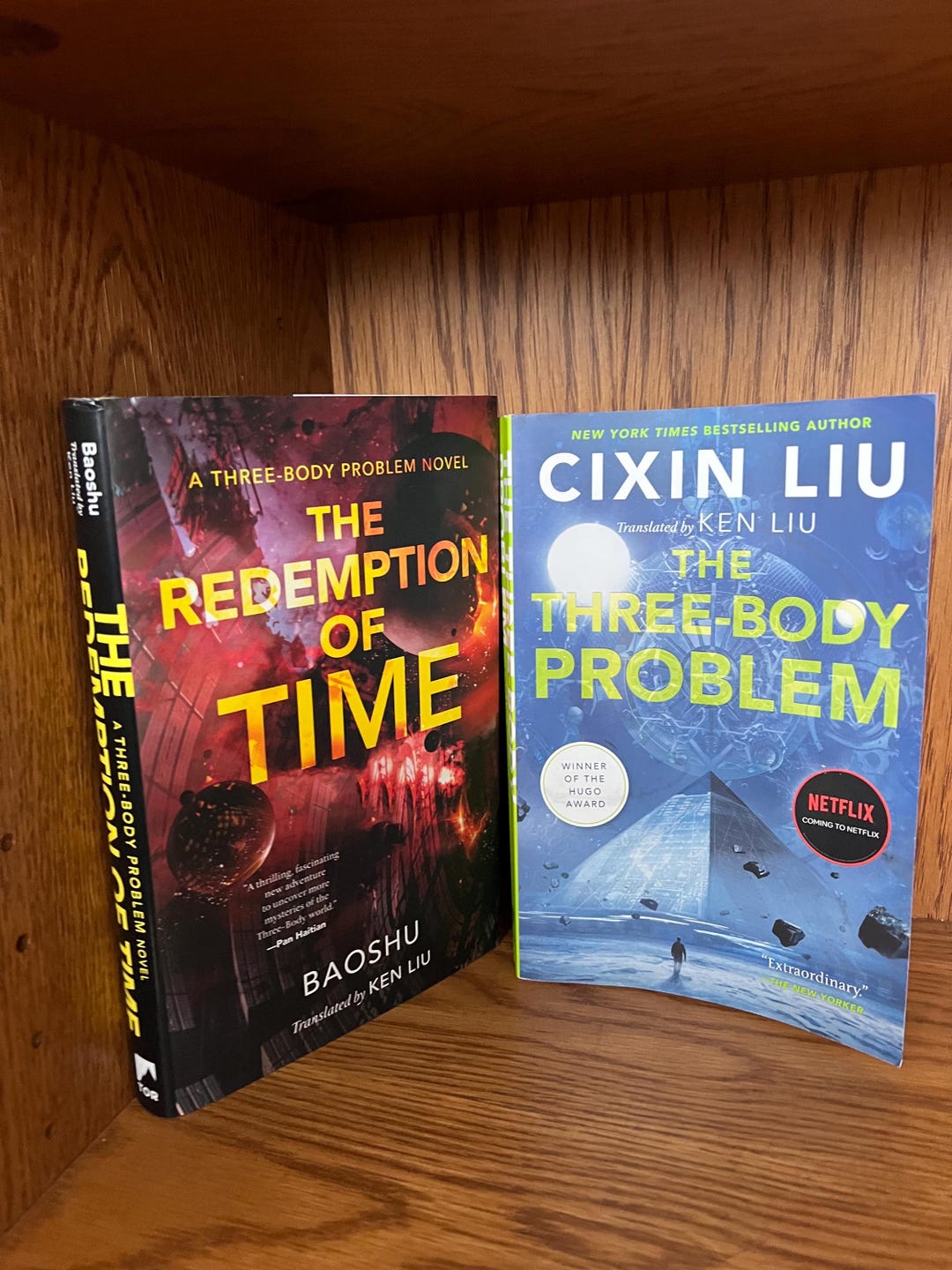 The Three Body Problem by Cixin Liu and the Redemption of Time by ...