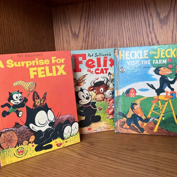 Felix the Cat Book - Etsy