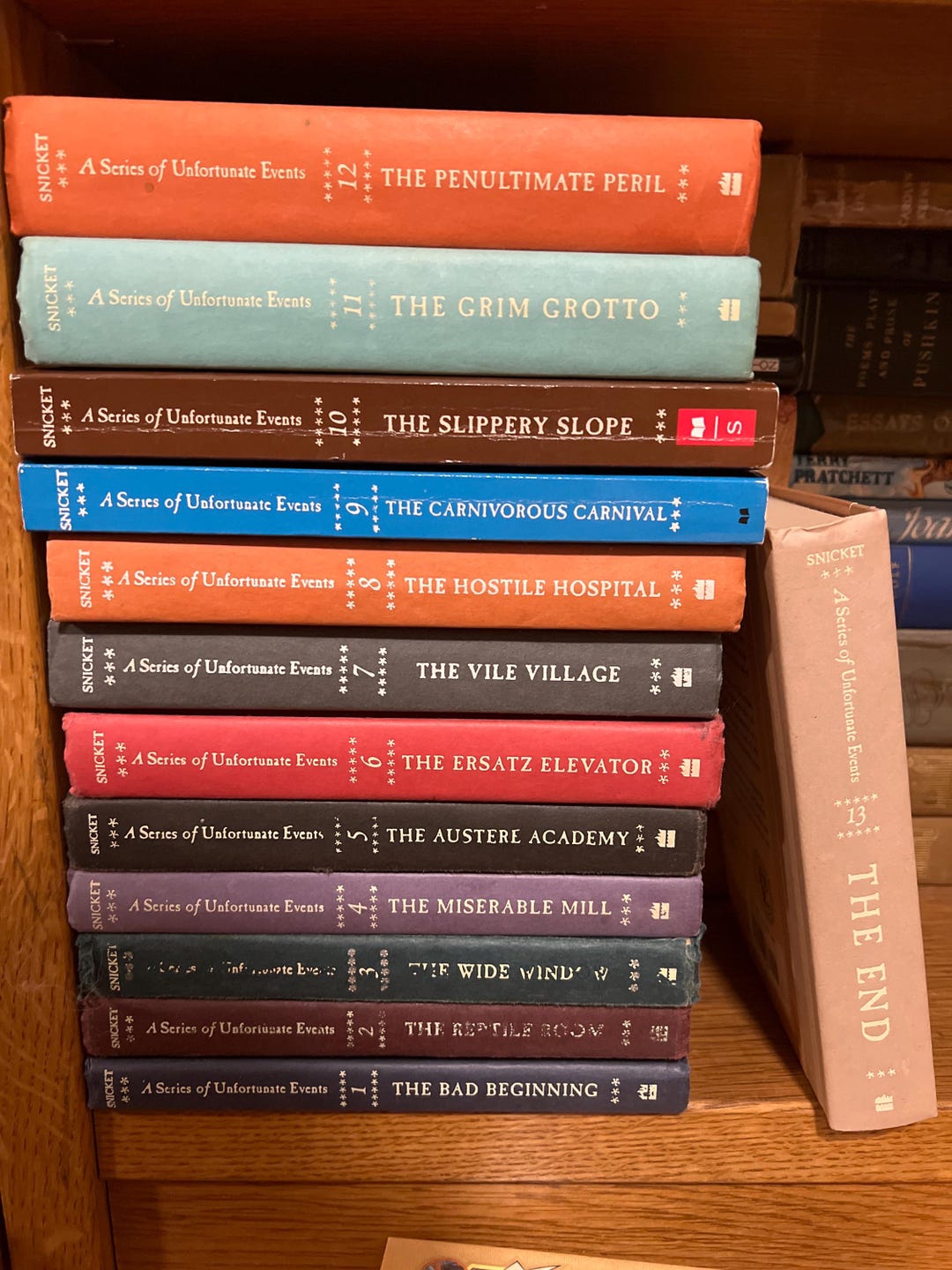 A Series of Unfortunate Events by Lemony Snicket - Etsy