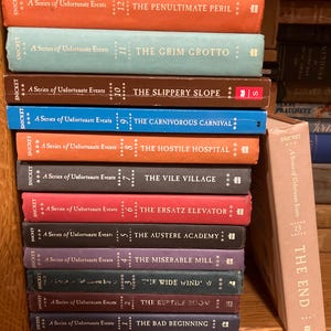 A Series of Unfortunate Events by Lemony Snicket - Etsy