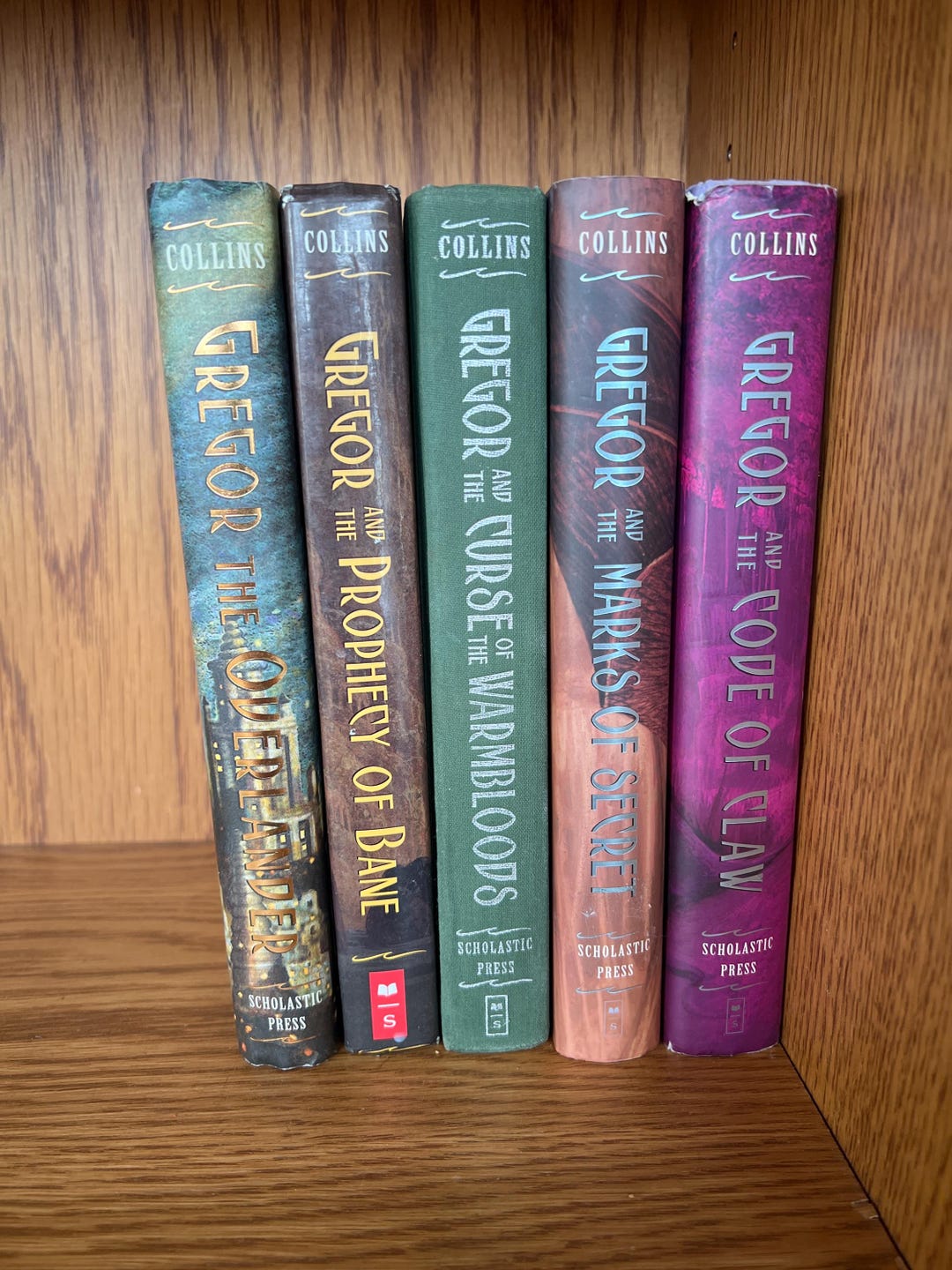 Gregor the Overlander by Susan Collins Full Set Hardcover - Etsy