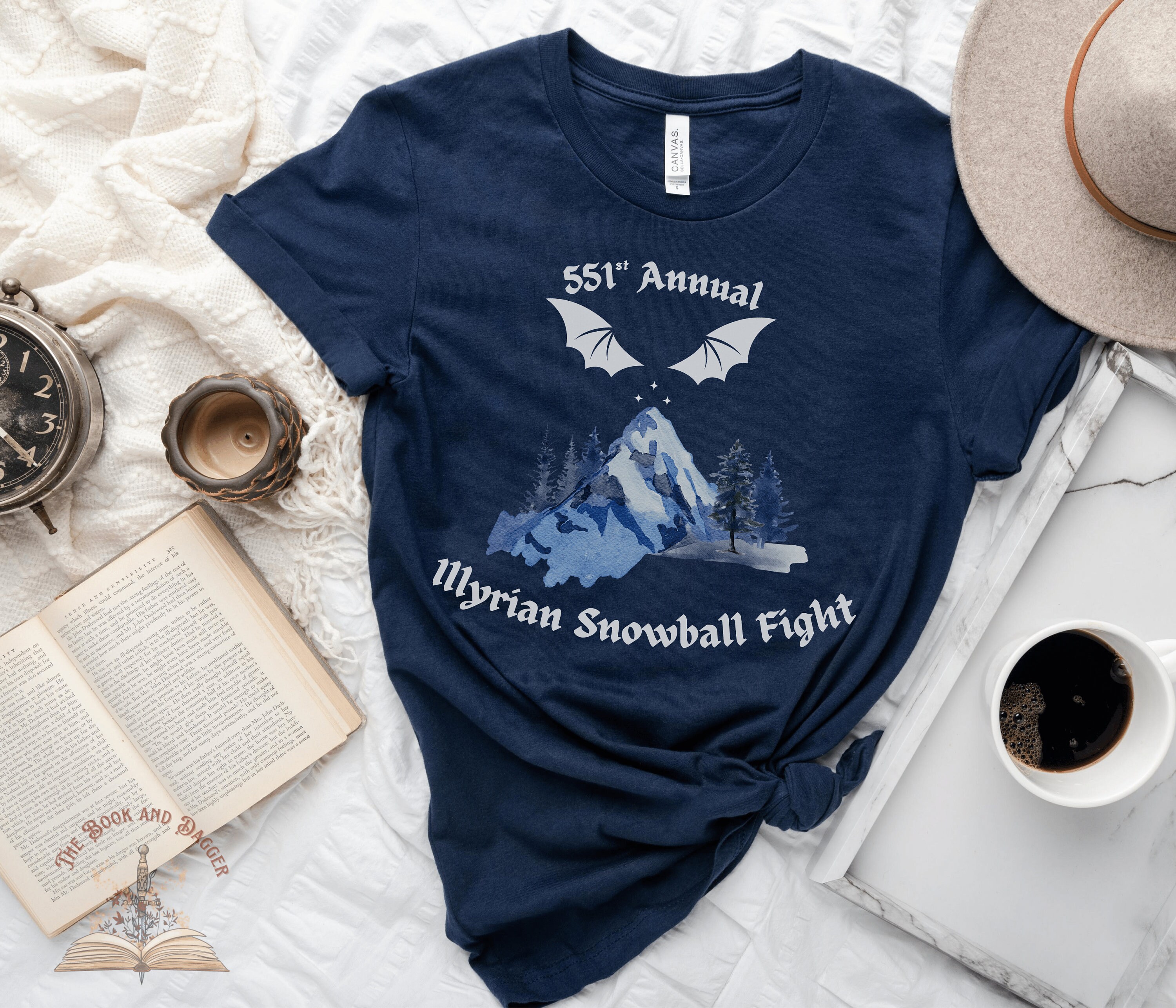 Illyrian Snowball Fight ACOTAR Holiday Shirt, A Court of Frost and ...