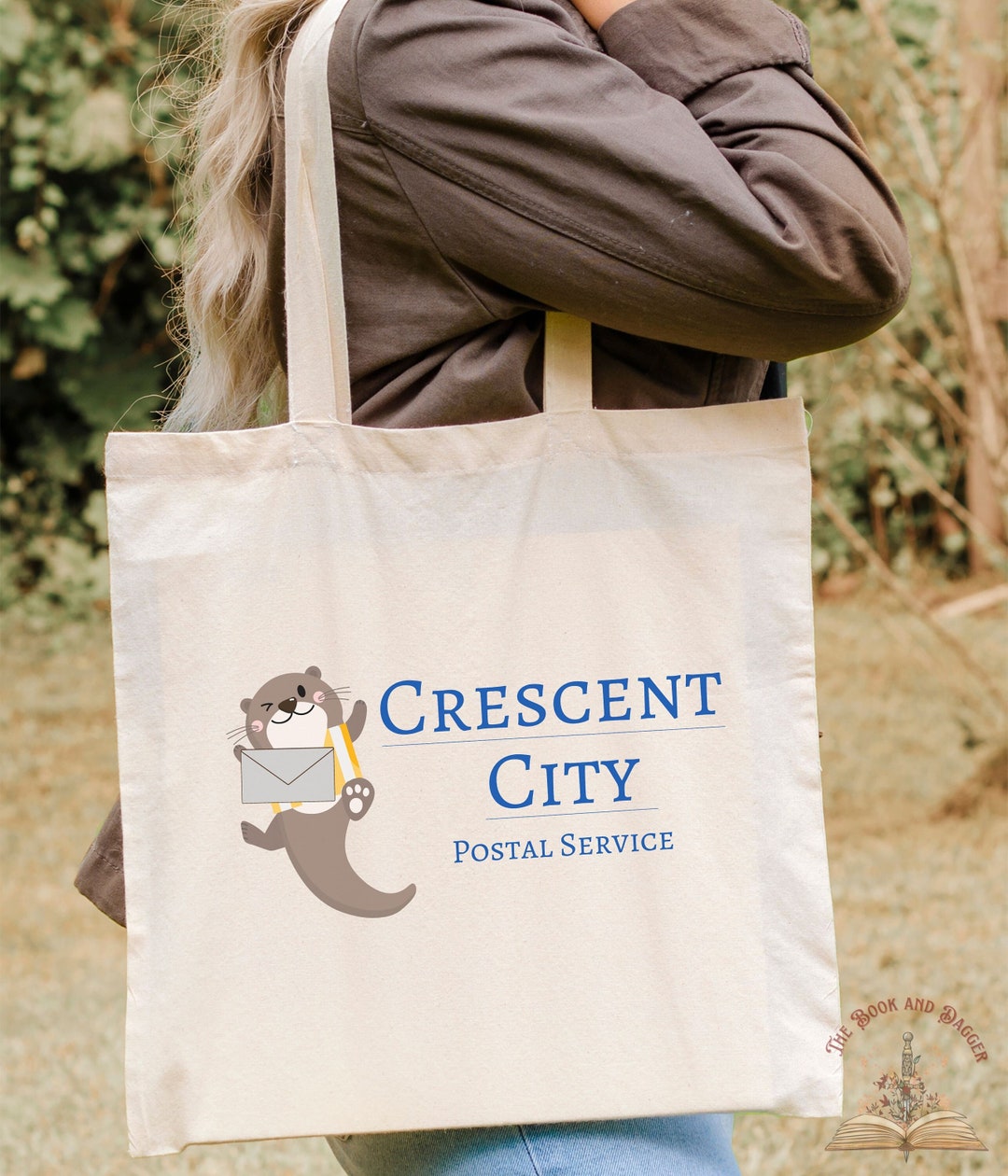 Crescent City Postal Service Otter Tote Bag Official Sarah J - Etsy