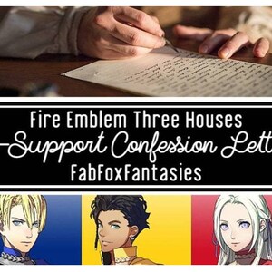 FE3H s Support Confession Letter digital - Etsy