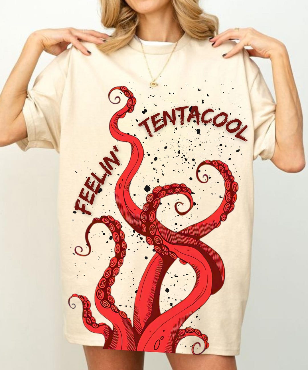 Feelin Tentacool PNG Funny Octopus PNG Cool Mom Gift Busy Mom Life ...