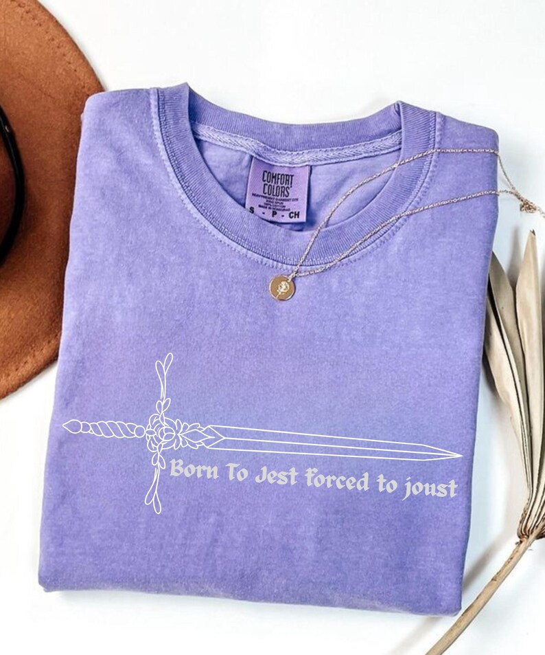 Born to Jest Forced to Joust PNG: Medieval Jester Design (digital ...