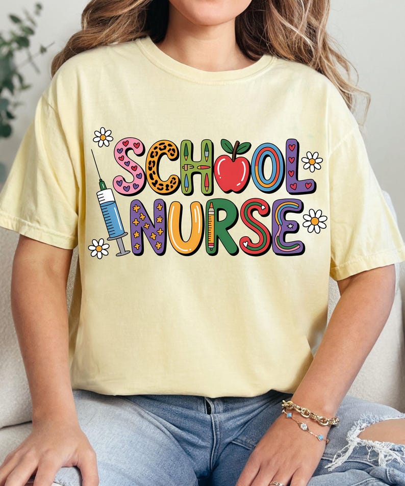 Retro School Nurse PNG, Nursing Student Design, Back to School ...