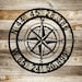 Compass Rose With Coordinates/compass Rose/nautical Compass Rose ...