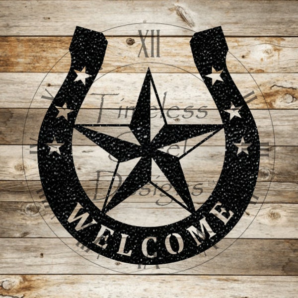Horseshoe Welcome - Etsy