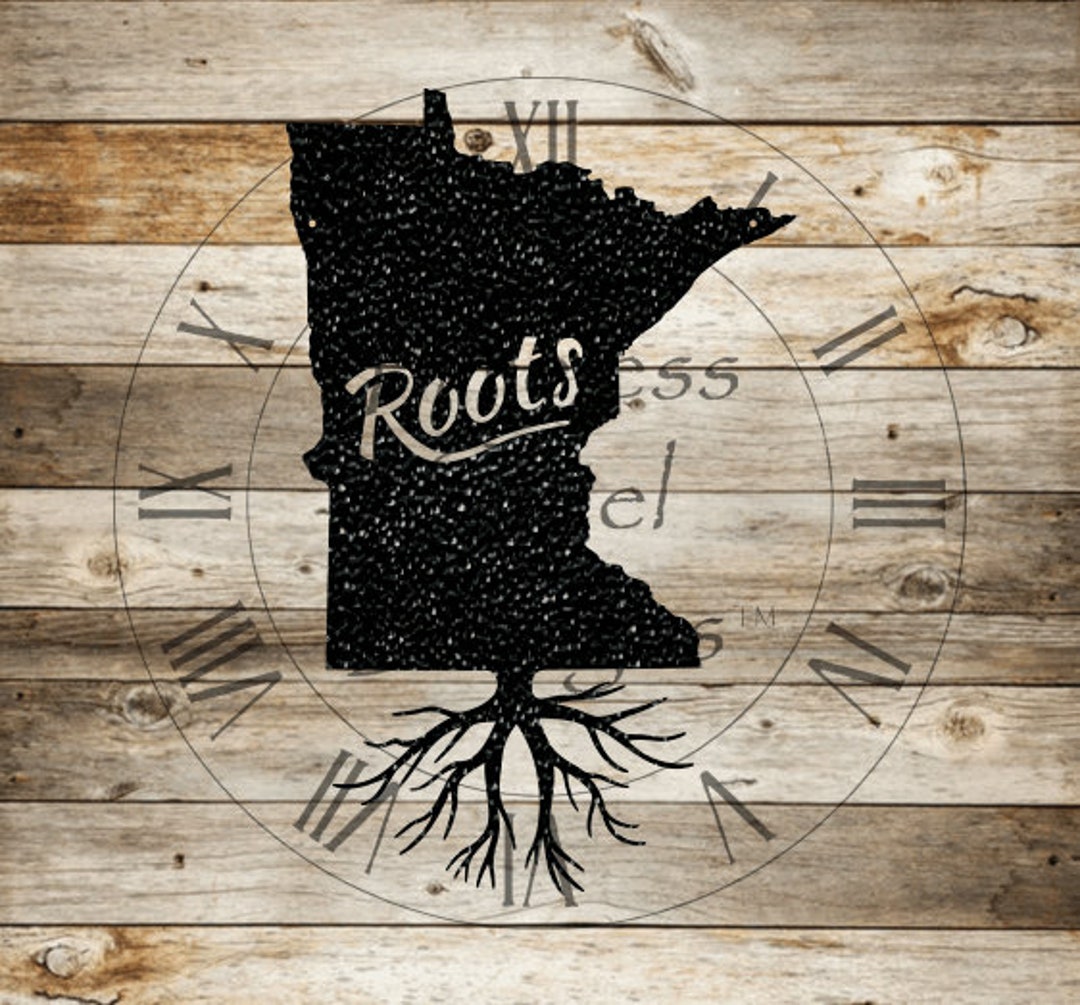 Minnesota Roots - Minnesota State Pride - Home Decor - Housewarming ...