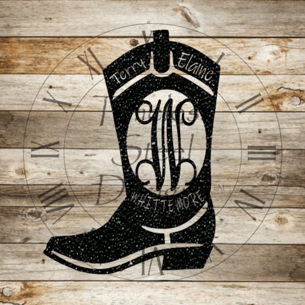 Metal Cowboy Boot Wall Art - Etsy