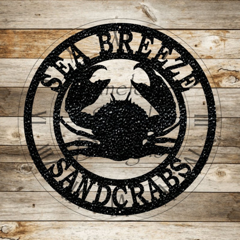 Crab Sign - Etsy