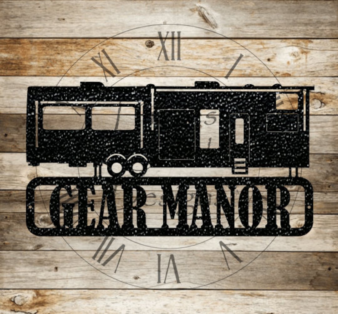Park Model Camper,monogram Class A Motorhome/class A Sign/ Custom Class ...