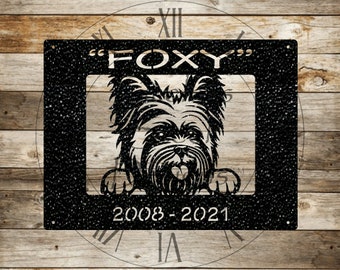 Yorkie Sign Metal Yorkie Yorkie Welcome Sign Yorkie Decor - Etsy