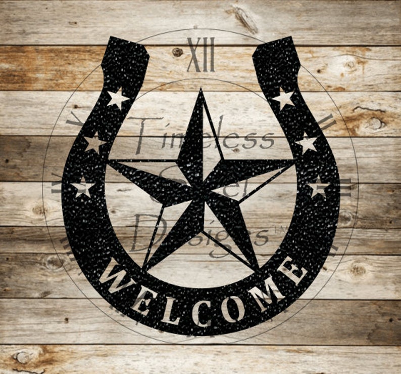 Your Custom Metal Texas Star Sign Steel Sign Ranch Decor - Etsy