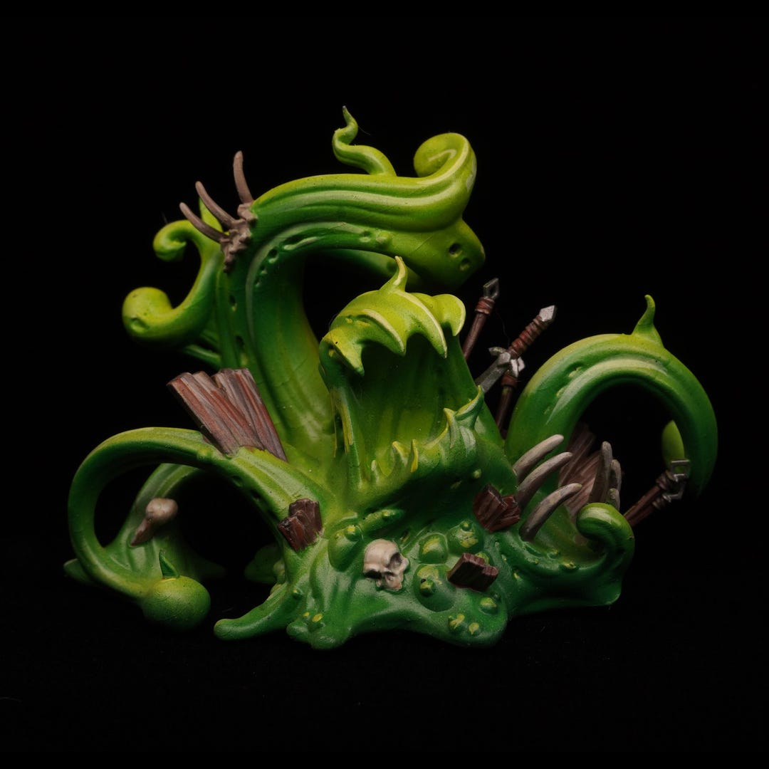 Pro Painted Miniature Slime Blob RPG Dnd Dungeons and Dragons ...