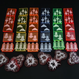 Battlefleet Gothic Armada Dropfleet Commander Tokens – Fighters ...