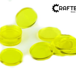 Color Tokens Dry-erase, Transparent Resource Token Monster Token for ...