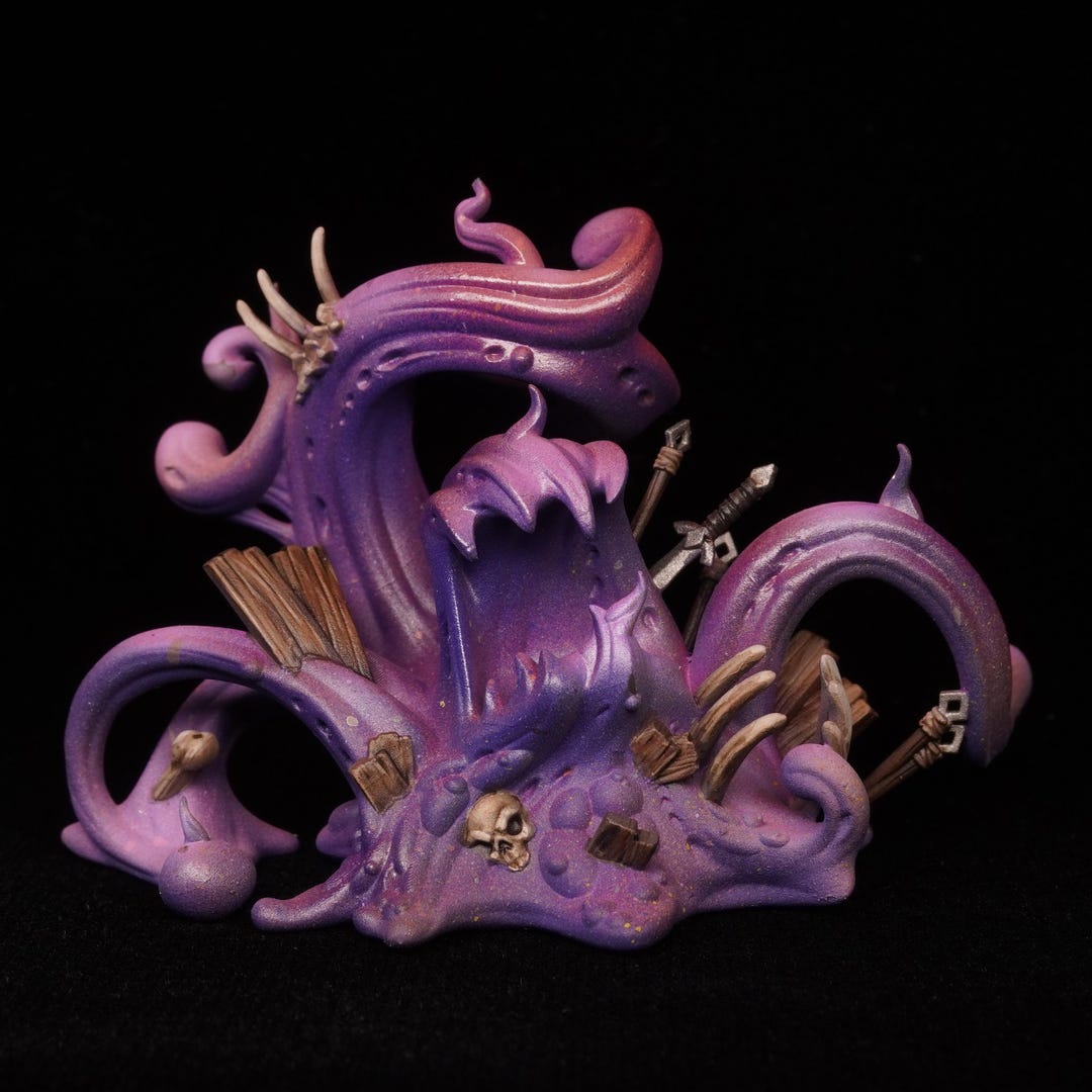 Pro Painted Miniature Slime Blob RPG Dnd Dungeons and Dragons ...