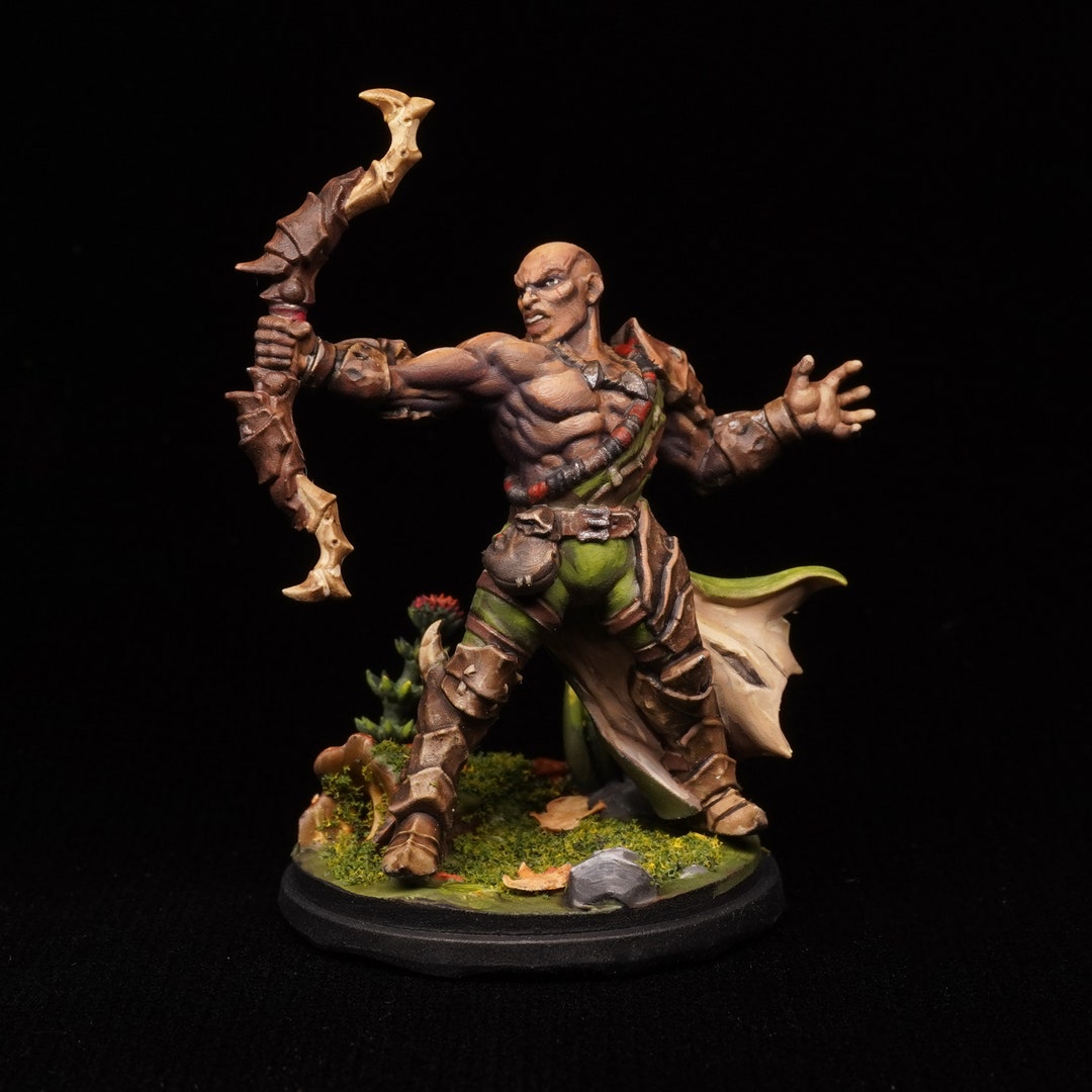 Pro Painted Miniature Human Ranger RPG Dnd Dungeons and Dragons ...