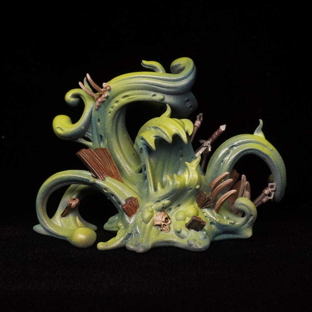 Pro Painted Miniature Slime Blob RPG Dnd Dungeons and Dragons ...