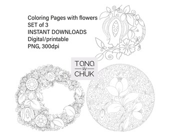 Transparent Coloring Pages - Etsy