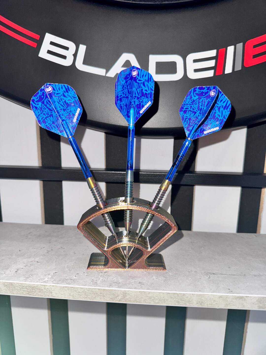 3D Printed Dart Stand – Securely Holds 3 Darts – Sleek & Lightweight - Etsy