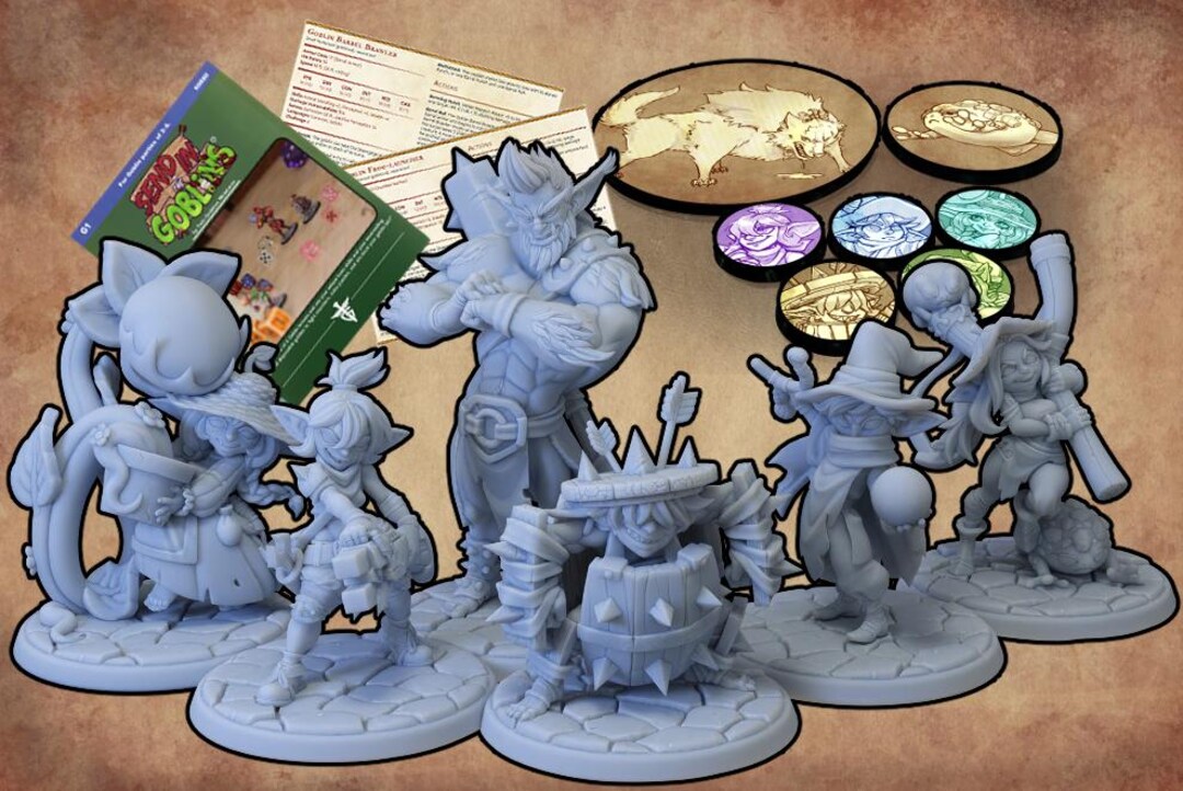 Send in the Goblins - Base Game Set - Etsy