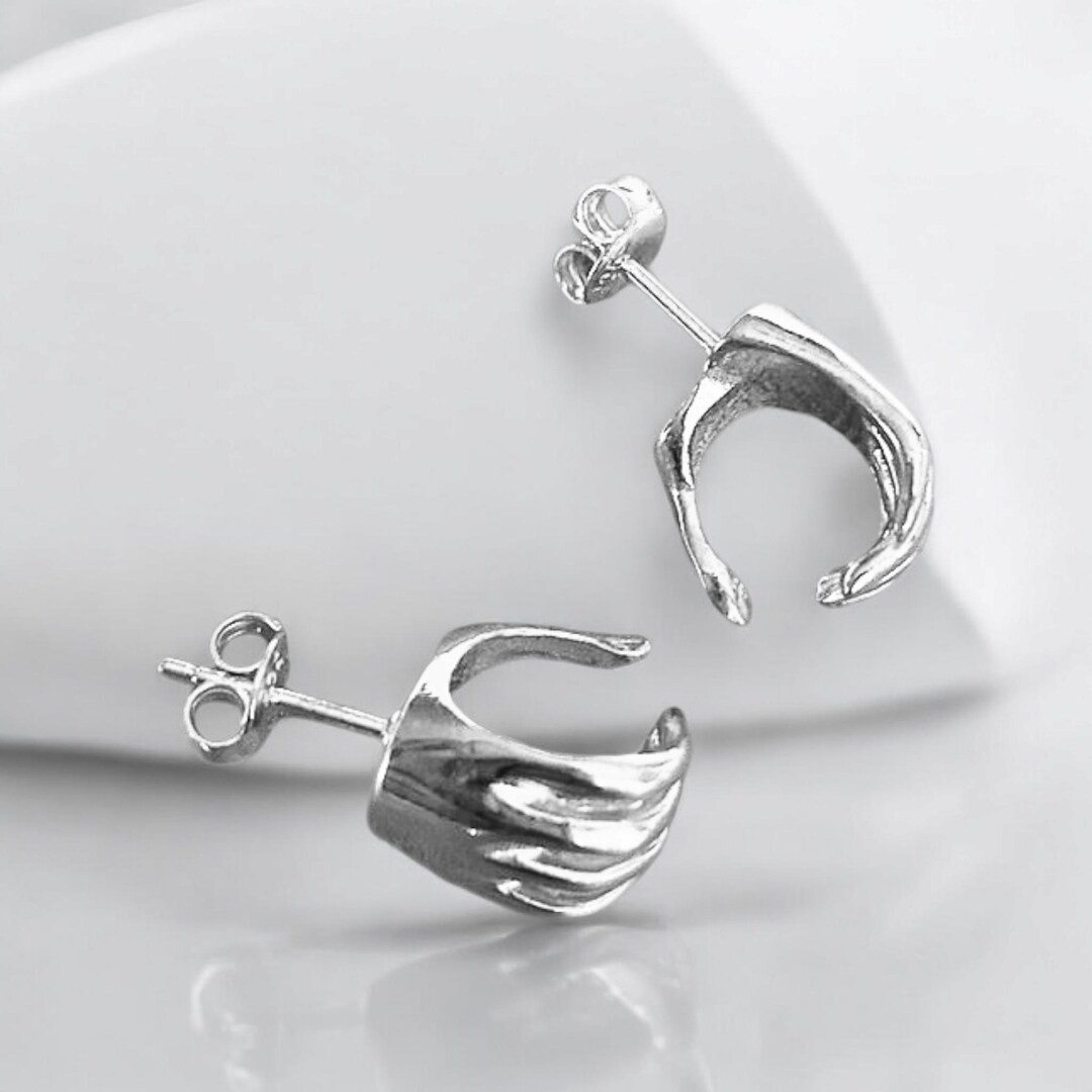 Pair Earrings 925sterling Silver 14K Goldairpods Anti-lost Bluetooth ...