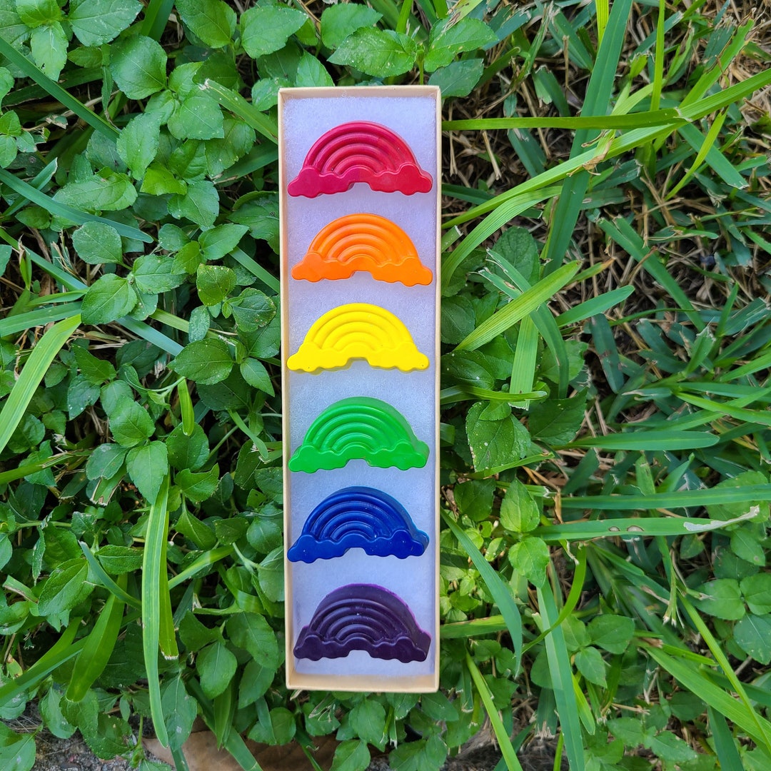 Rainbow & Sun Crayons, Gift Set, Kids Crayons, Homemade Crayons ...