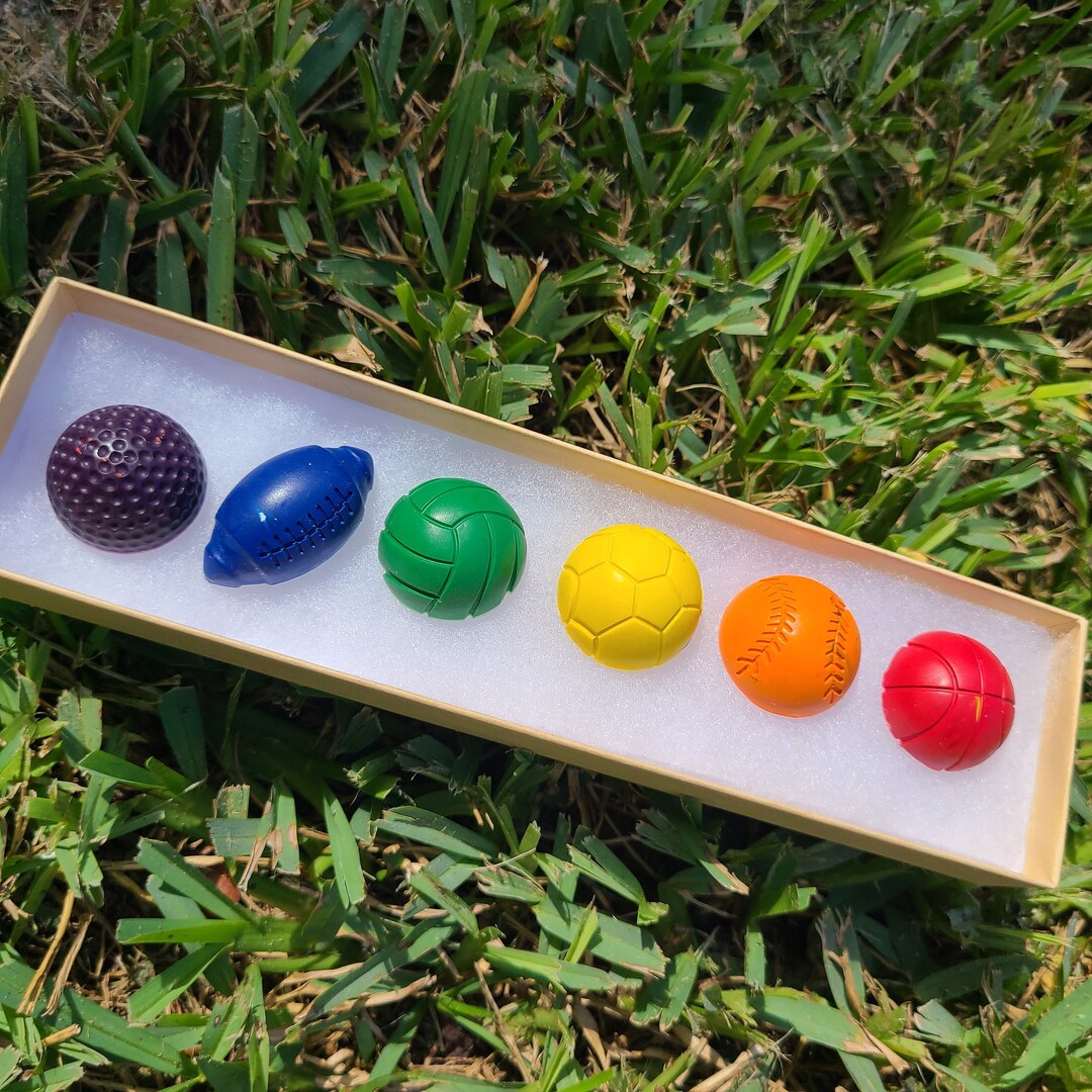 Sports, Sport Balls, Kids Crayons, Birthday Gifts, Party Favor, School ...