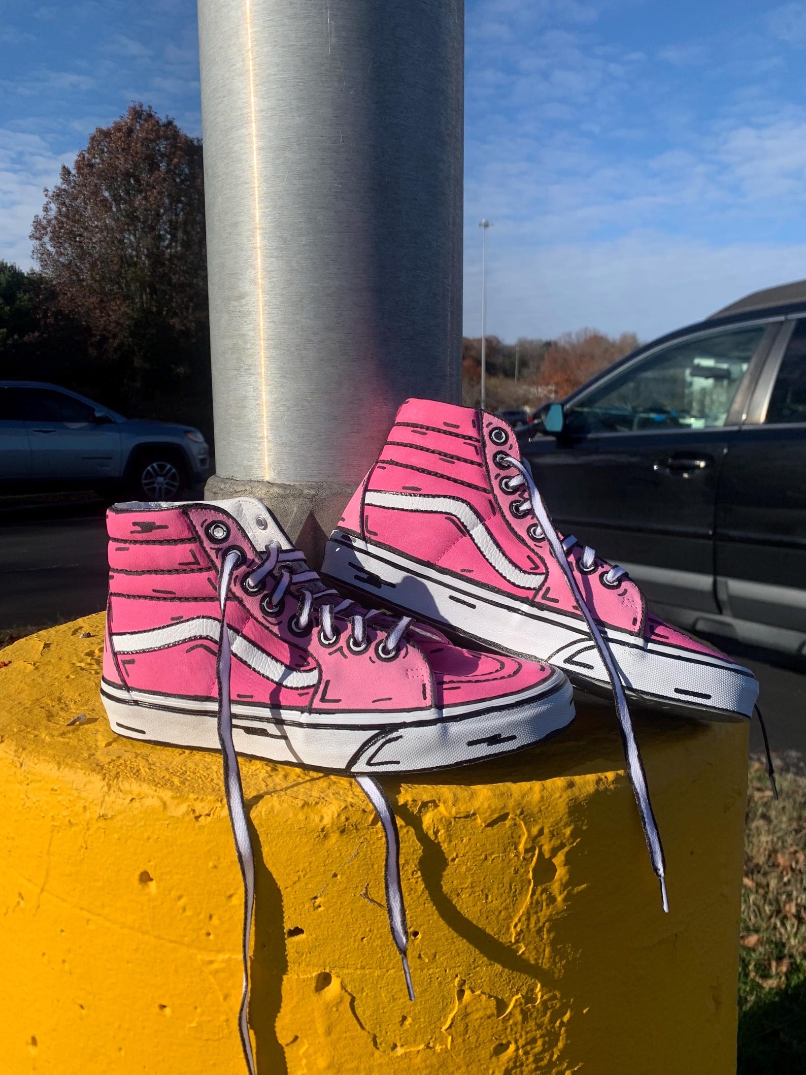 Custom Cartoon Style Shoes - Etsy