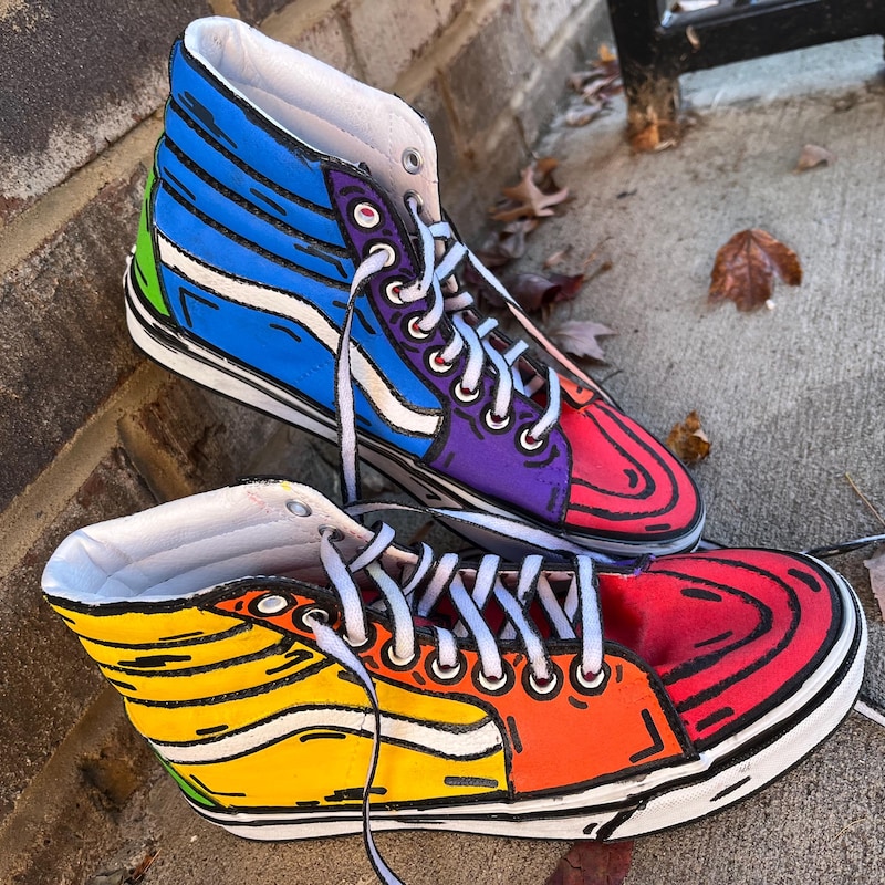 Cartoon Shoes - Etsy