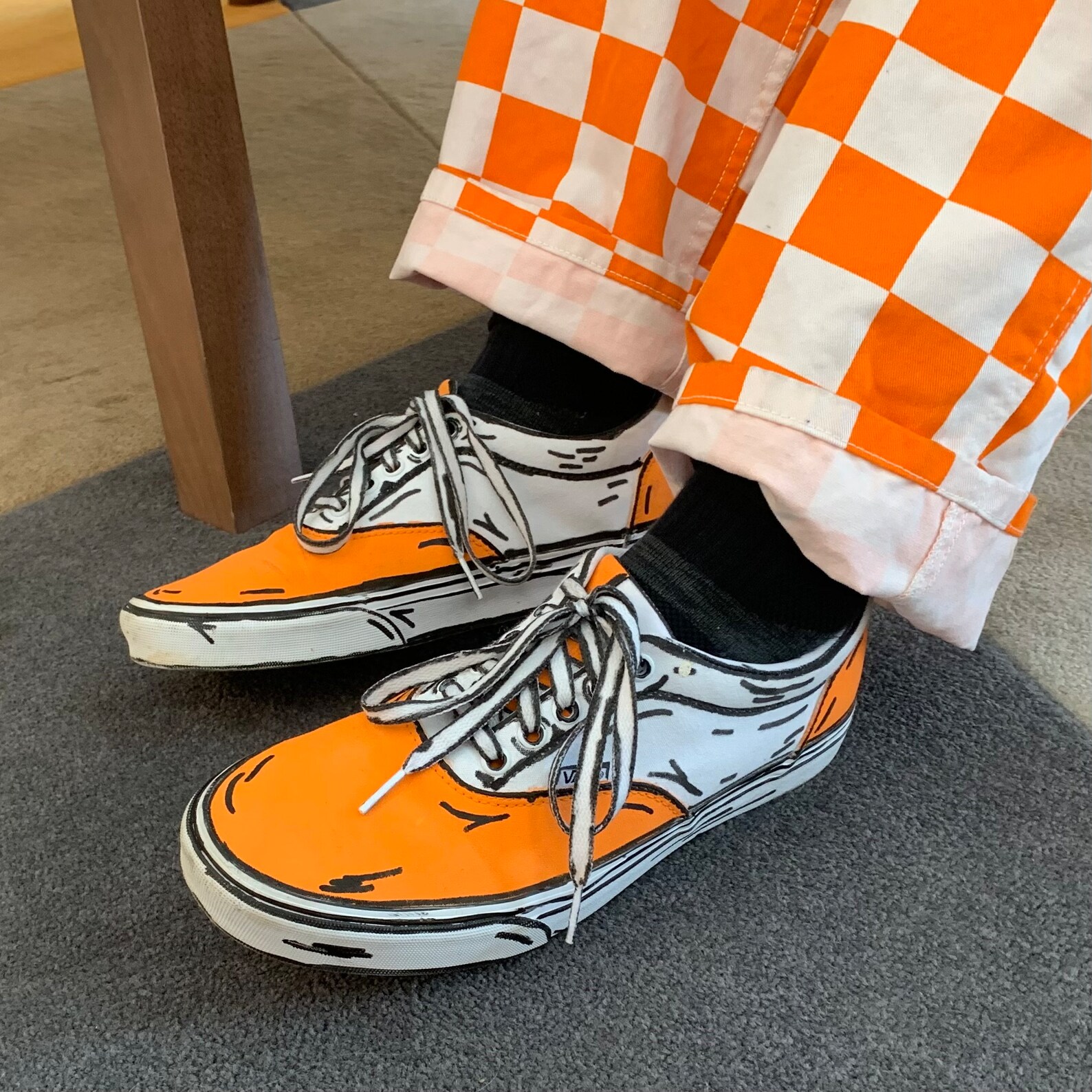 Custom Cartoon Style Shoes - Etsy