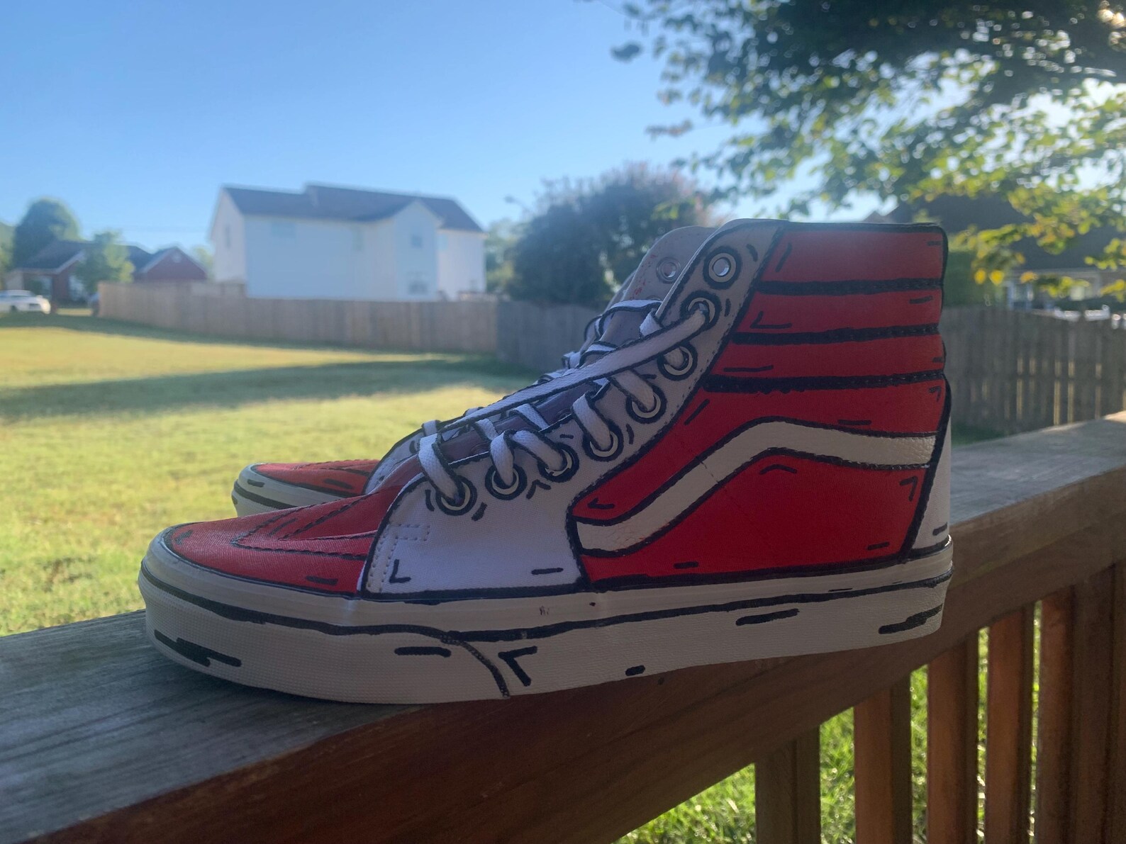 Custom Cartoon Style Shoes - Etsy