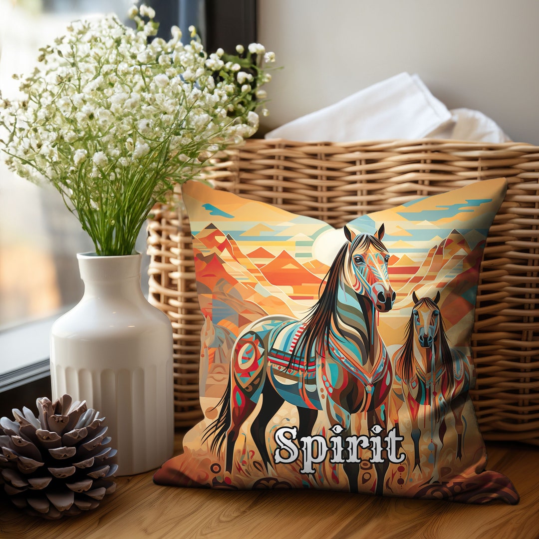 Southwestern Pillow, Personalized Pillow, Farmhouse Style, Decorative ...