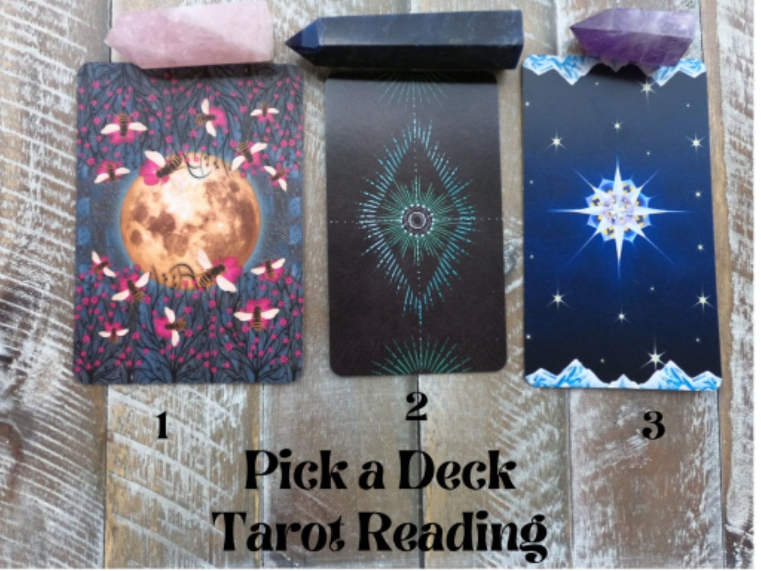 Pick a Deck Tarot Reading/pick a Pile/tarot Reading/intuitive Tarot ...