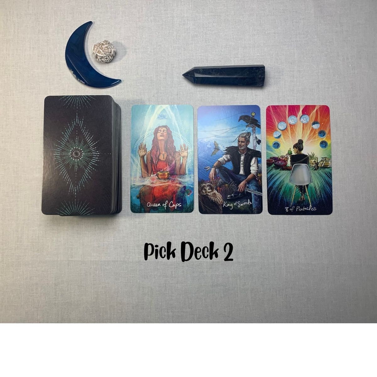 Pick a Deck Tarot Reading/pick a Pile/tarot Reading/intuitive Tarot ...