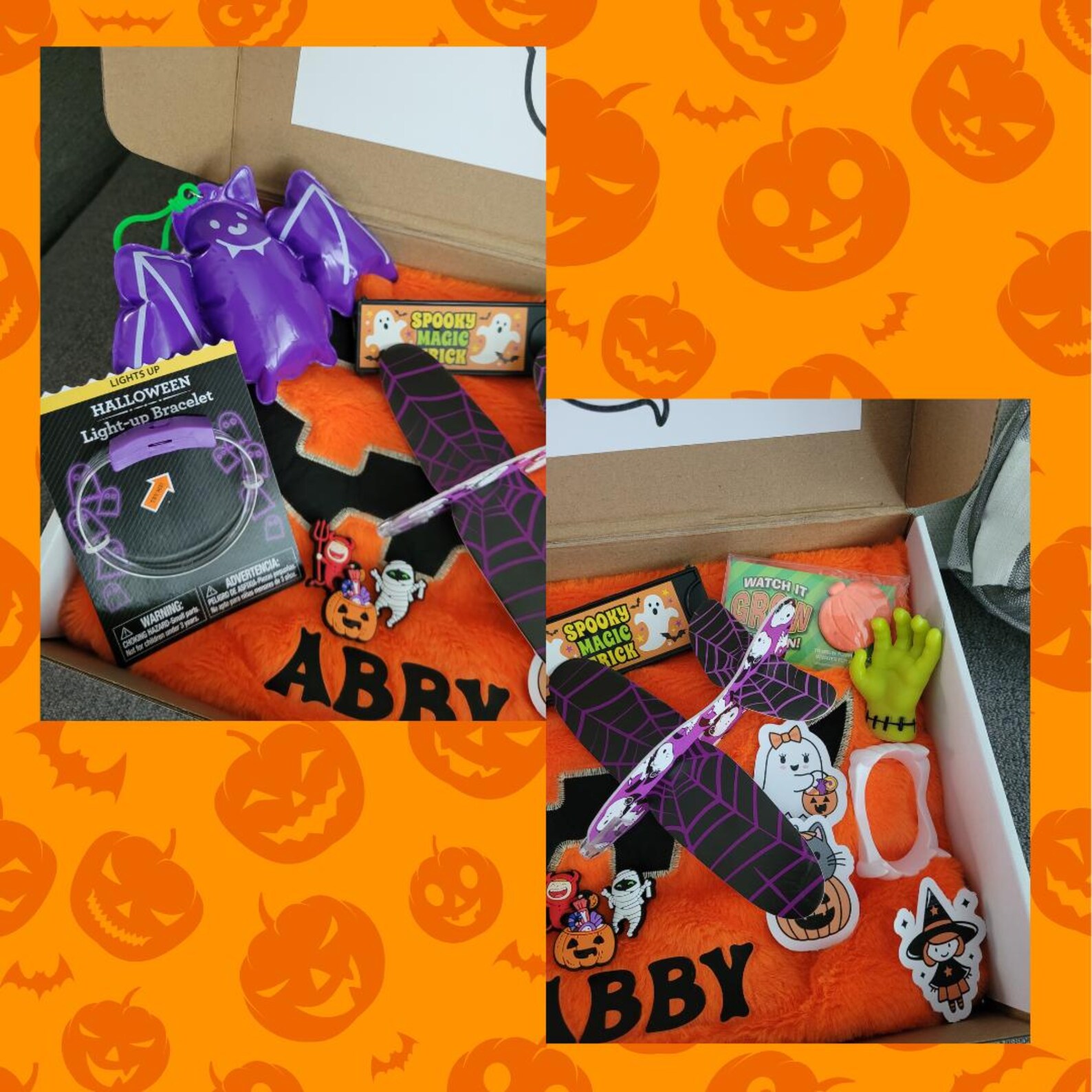 Boo Box, Personalized Halloween Bag, Halloween Surprise, Trick or Treat ...